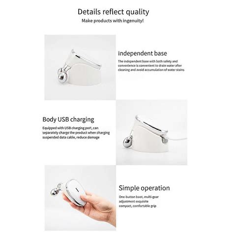 Microcurrent Vibrating Beauty Instrument Electric Face Lift Roller