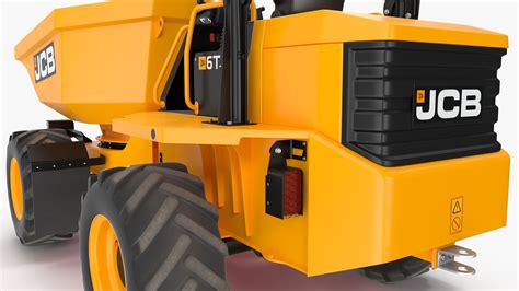 Jcb 6t 1 사이트 덤퍼 리지드 3d 모델 99 Max Free3d