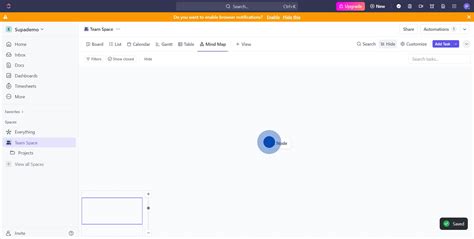 how to create a mind map in clickup