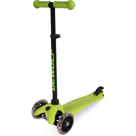 Детский самокат DEWOLF trilly 10, цвет green DWSD31120076G - выгодная ...