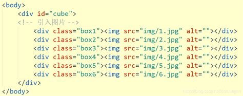 【html5】web前端——制作 3d 旋转魔方相册 web做一个照片魔方 csdn博客