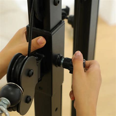 Space Saving Cable Machine For Full Body Workout Tousains