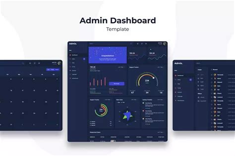 Admin Dashboard Sketch Templates Kit Design Shack