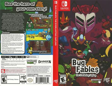 Bug Fables The Everlasting Sapling Switch Videogamex