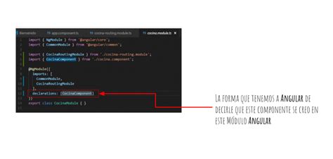 Cómo Agregar Un Componente O Una Página En Un Módulo Angular El