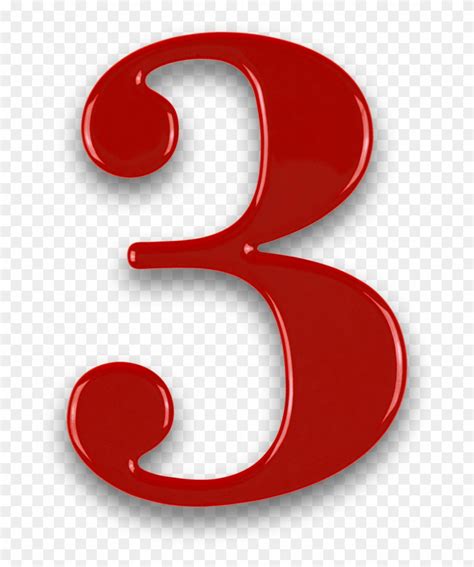 3 Number In Red Clipart 10 Free Cliparts Download Images On