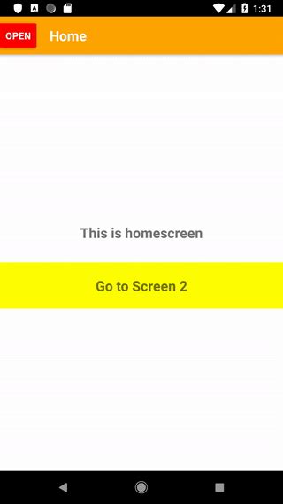 How To Open Drawer Navigator From Header Of Stack Navigator Love Coding Blog O Programowaniu