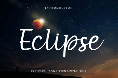 Eclipse Font By Pipi Creative · Creative Fabrica