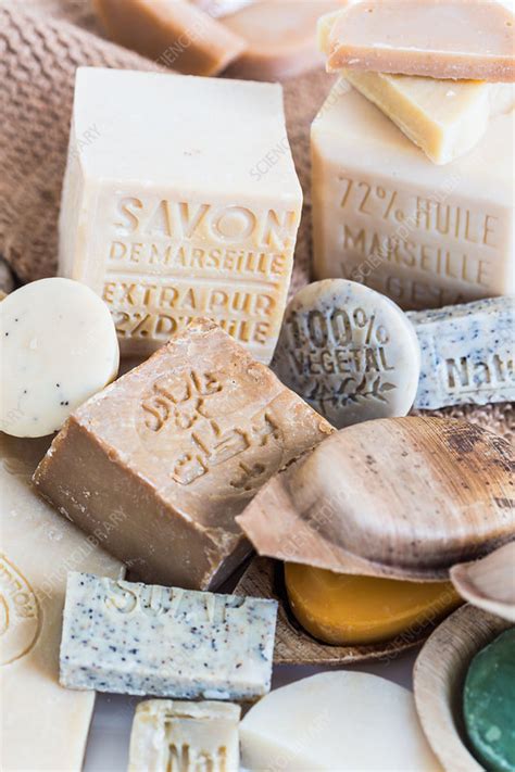 Assorted Soaps Stock Image C0341463 Science Photo Library