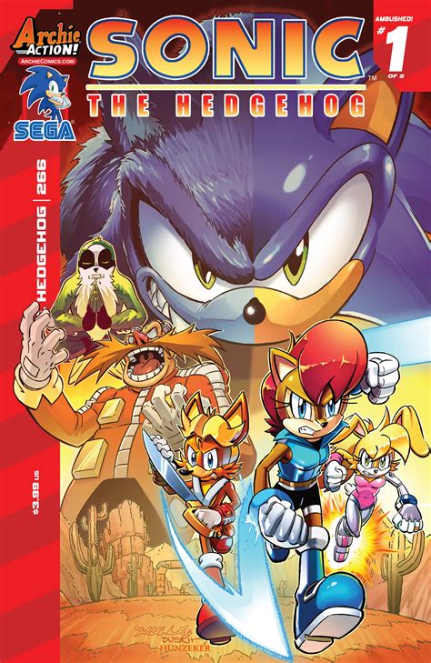 Archie Sonic The Hedgehog Issue 266 Sonic News Network Fandom
