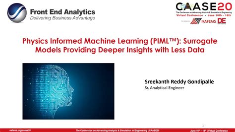 Physics Informed Machine Learning PIML Comparison With Data Driven Approaches Front End