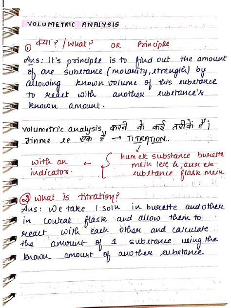 Volumetric Analysis 12th Practicals Pdf
