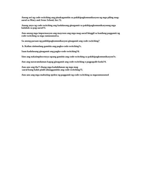 Code Switching Pdf