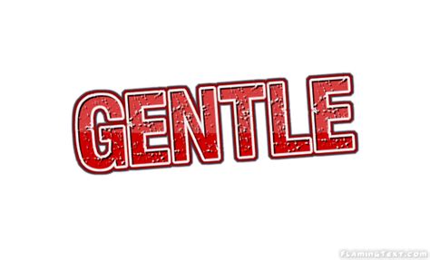 Gentle Лого | Бесплатный инструмент для дизайна имени от Flaming Text