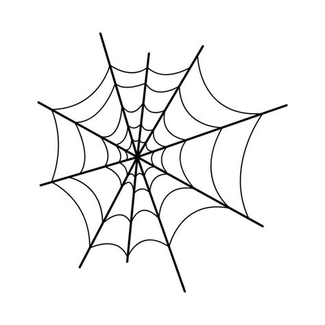 Spider Web Illustration 49932053 Vector Art At Vecteezy