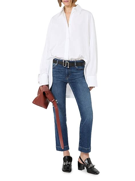 Sportmax Perfect Fit Low Rise Mini Flare Jeans Saks Fifth Avenue