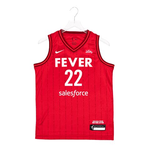 Youth Indiana Fever 22 Caitlin Clark Rebel Swingman Jersey In Red By
