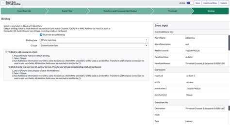 Event Management Event Rules Processing Itsc