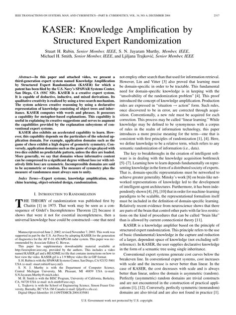 Pdf Kaser Knowledge Amplification By Structured Expert Randomization