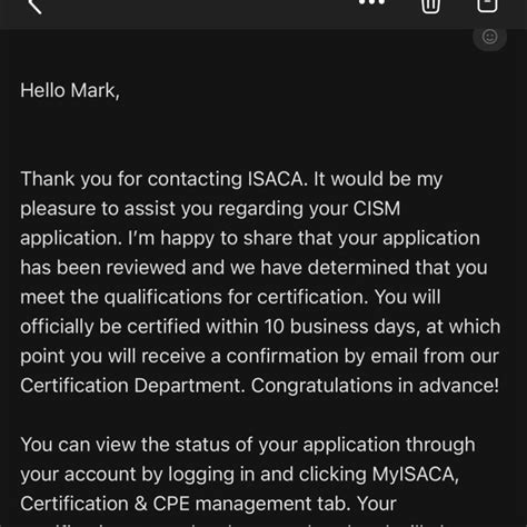 Mark S On Linkedin Cism Cybersecurity Certifications