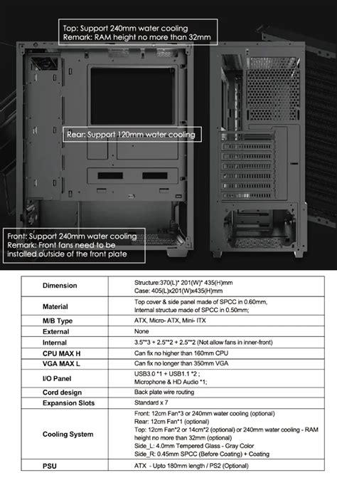 Atx/mid-atx/mini-atx Custom Computer Case - Buy Custom Computer Case ...