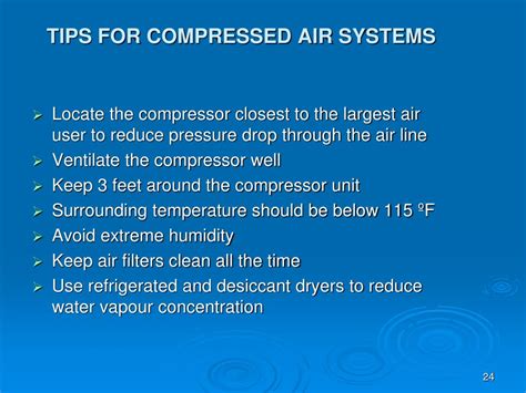 Ppt Refrigeration Compressed Air Systems And Efficient Use Of Energy