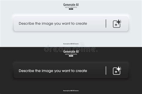 generative ai bar input prompt as commands for create black and white generate bar stock