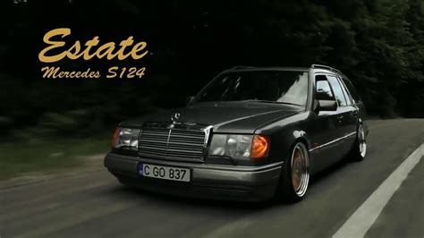 Mercedes Benz W124 S124 E Class Stanced Estate Youtube