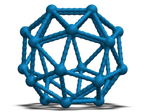 3d Model Snub Cube Structures With Atoms Turbosquid 2208942