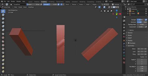 D View Change Viewport S Orbiting Axis While Sculpting Blender Stack Exchange