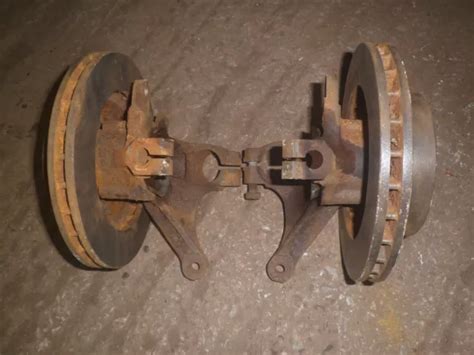 Ford Escort Mk3 Mk4 Xr3i Rs Turbo Front Hubs With Bearings And Discs £129 99 Picclick Uk