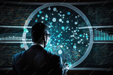 Premium Ai Image Data Mining Expert Analyzing Large Set Of Data To