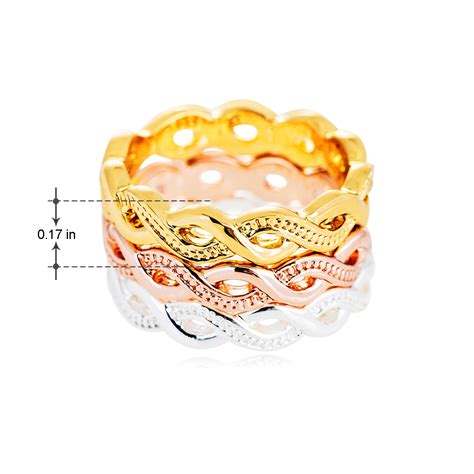 Medium Classic Stackable Rings 2yj053496r