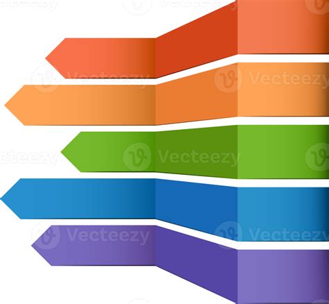 Arrow Infographic Color 18984022 Png