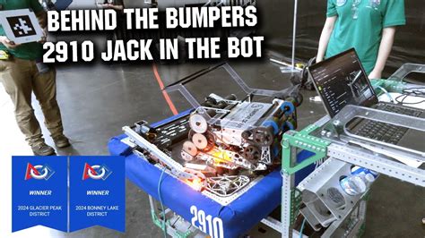 2910 Jack In The Bot Behind The Bumpers Frc Crescendo Robot Youtube