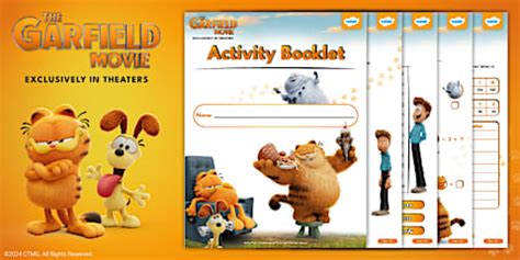 Garfield Create Your Own Comic Strip Activity