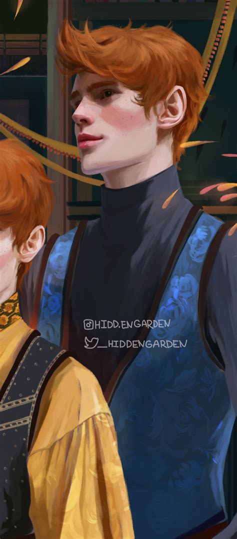 Fred And George Weasley Anime Sad