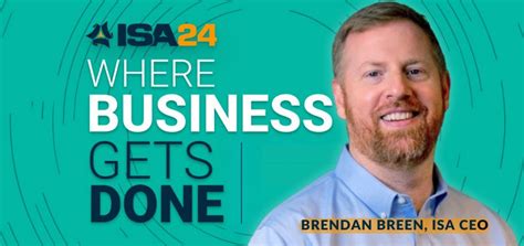 Kristen Summit On Linkedin Ahead Of Isa24 Brendan Breen Shares Member