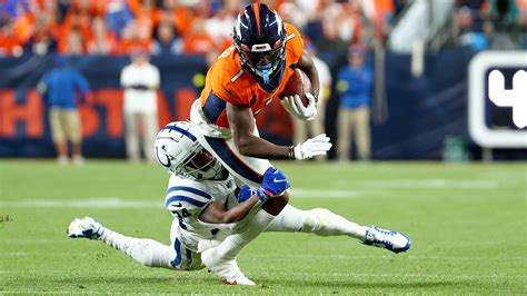 Ex Broncos Wide Receiver Kj Hamler Visits Colts