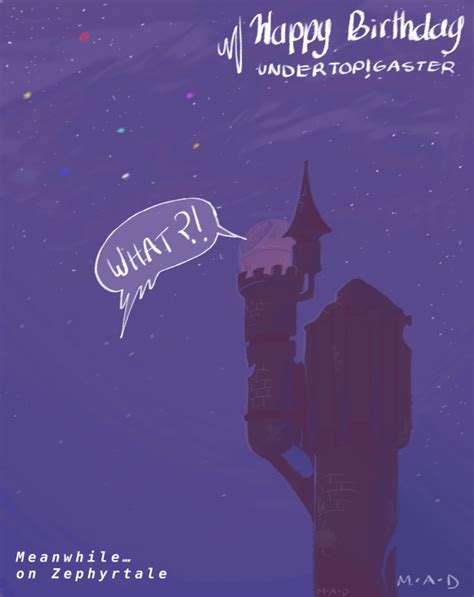 Happy Birthday Undertopgaster Manosaldibujo On Tumblr