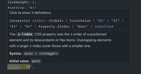 Ts10 `zindex` Error With String · Issue 726 · Stitchesjsstitches · Github
