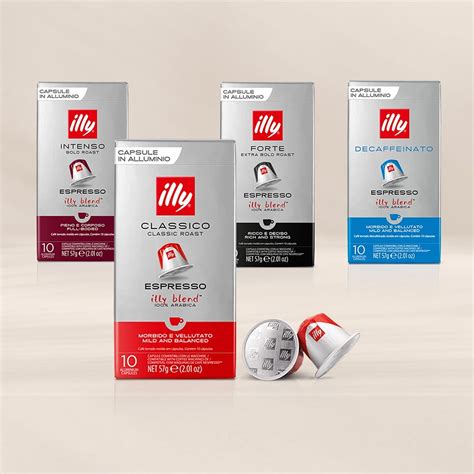 Capsule Cafea Illy Espresso Classico Compatibile Nespresso 10 Capsule