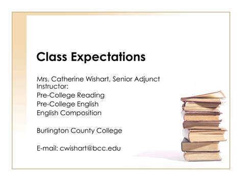 Ppt Class Expectations Powerpoint Presentation Free Download Id