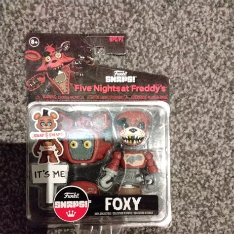 Five Nights At Freddys Snaps Foxy Collectable Figure Freddy Fnaf New See Descrip £399 Picclick Uk