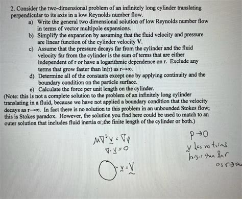 Solved Consider The Two Dimensional Problem Of An Chegg