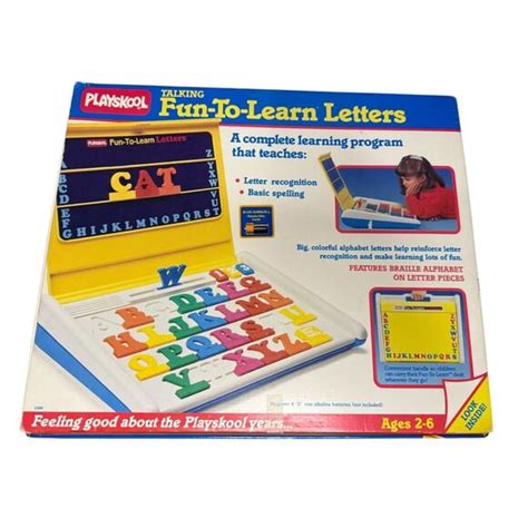 Playskool Toys Vintage Playskool Talking Fun To Learn Letters