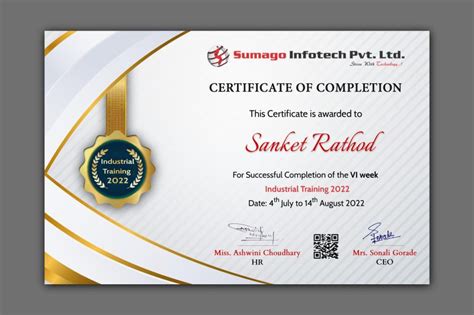 Sanket Rathod On Linkedin Industrialtraining Python Java Webdevelopment Learningjourney