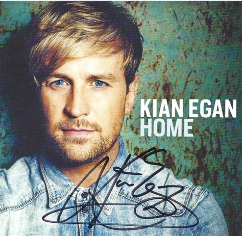 Sold At Auction Singer Kian Egan Signed Cd Sleeve Complete With Disc For His Album Home