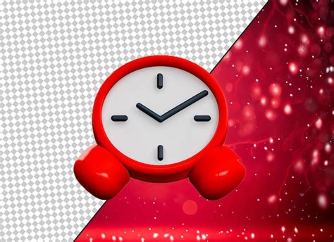 Premium PSD Alarm Clock Png