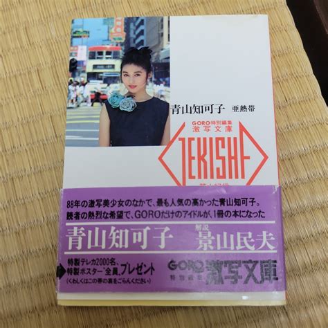Yahooオークション 青山知可子 文庫写真集 亜熱帯 巨乳
